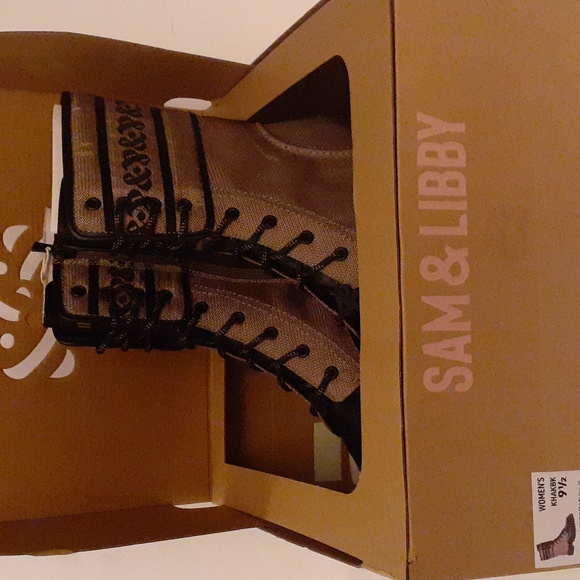 Sam & Libby | Shoes | Sam Libby Womens Combat Boots | Poshmark
